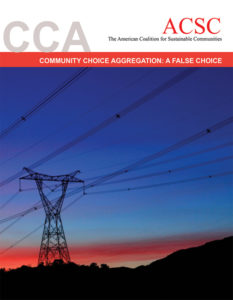 Exclusive Report - Community Choice Aggregation: A False Choice ...